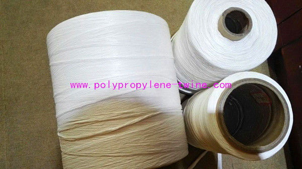 Good Effect Cable Filler Material , Pp Fibrillated Yarn Cable Filling