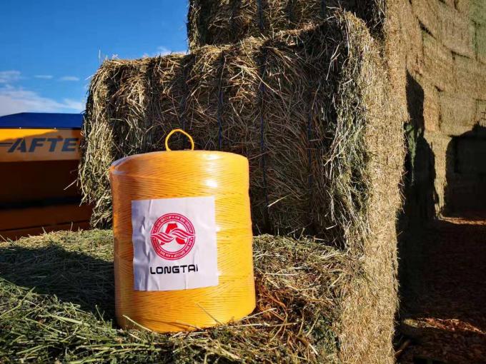 UV Treated Polypropylene Twine , PP Agriculture Square Hay Baler Twine