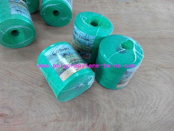 Farm Package Green PP Hay Baler Twine UV Treated 333 M / KG 4.5KG Per Spool