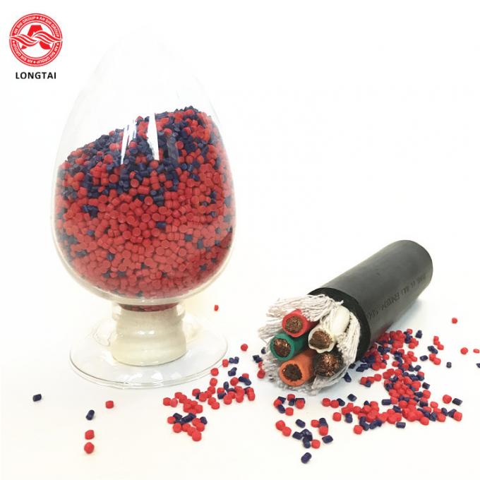 Heat Resistant Granular Plastic PVC Compound For Electronic Wire